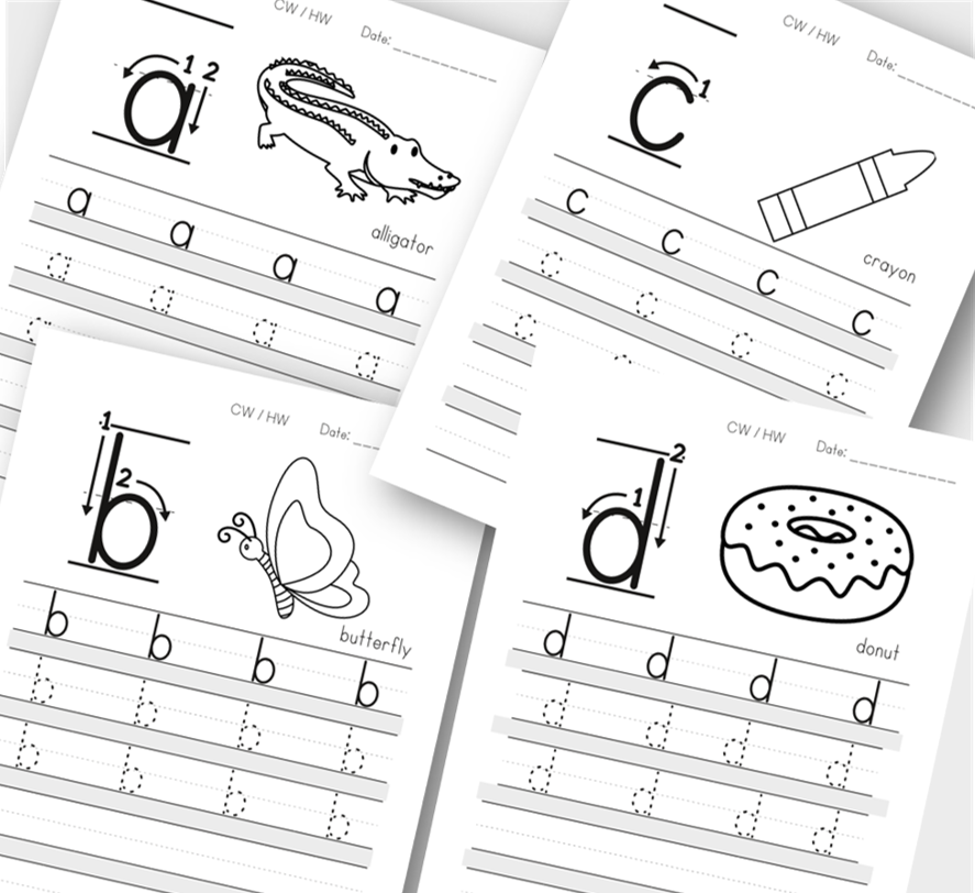 Free Kindergarten and Preschool Teaching Tools